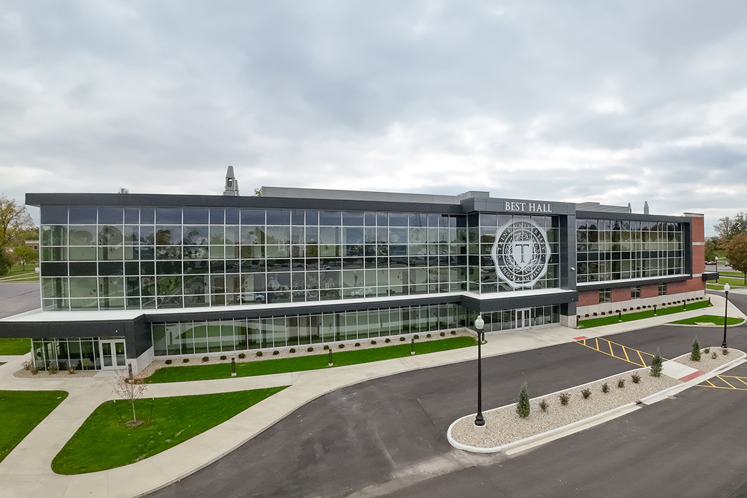 Best Hall Expansion at Trine University | JICI Construction