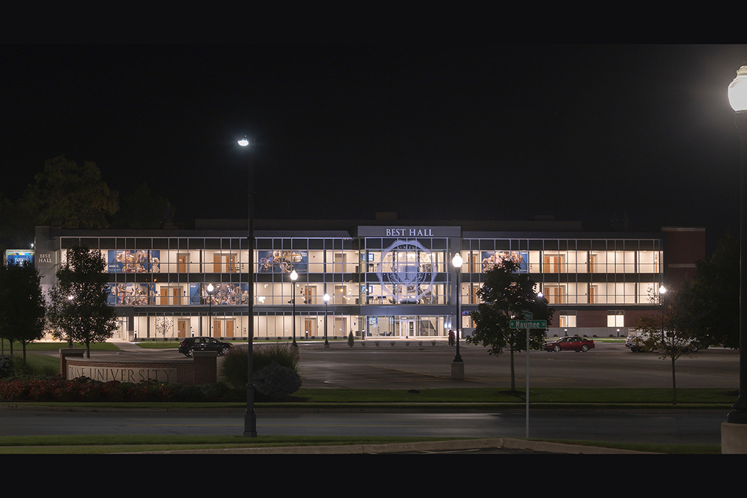 Best Hall Expansion at Trine University | JICI Construction